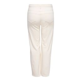 Only CARMAKOMA Damen Skinny-fit-Jeans "CARWILLY HW WIDE DNM DOT019 NOOS", wei&szlig;, Gr. 46, unifarben, Denim/Jeans, Obermaterial: 92% Baumwolle, 6%