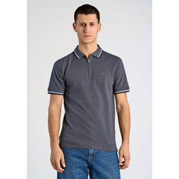 LINDBERGH Herren Poloshirt "Poloshirt Relaxed Fit", blau, Gr. S, unifarben, Obermaterial: 100% Baumwolle, Shirts