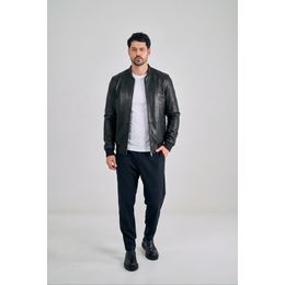 Freaky Nation Herren Lederjacke "Be Fenno-FN SSW", schwarz, Gr. XXL, Oberstoff: 100% Leder. Futter: 100% Baumwolle, Jacken