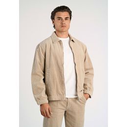 LINDBERGH Herren Sommerjacke "Freizeitjacke Regular Fit"lt stone, Gr. XL, unifarben, Obermaterial: 100% Baumwolle, Jacken