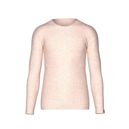 TRIGEMA Damen Longsleeve "TRIGEMA Langarmshirt"sand, melange, Basic, Gr. L, 95% Baumwolle, 5% Elastan, Shirts