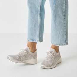 Tamaris Damen Slip-On Sneaker, Gr. 36, beige, Lederimitat, Textil, Schuhe, Slipper, Halbschuh in veganer Verarbeitung