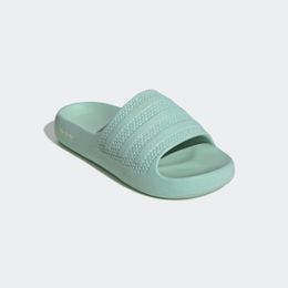 Damen Badesandale "ADILETTE AYOON BADESCHLAPPEN", adidas originals, Gr. 38, gr&uuml;n, Synthetik, Schuhe, Badelatschen