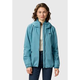 Ragwear Damen Funktionsjacke "Dizzie B YOUMODO"blau, Gr. XXL, Obermaterial: 100% Polyester; Innenfutter: 100% Polyester, Jacken, Wasserdichte und