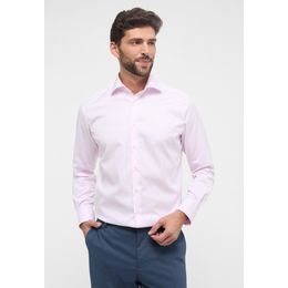 Eterna Herren Langarmhemd "MODERN FIT", rosa, Gr. 40, Twill, 100% Baumwolle, Hemden, NON IRON (b&uuml;gelfrei)