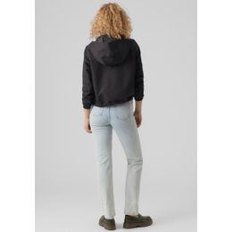 V&eacute;ro Moda VERO MODA Damen Parka "VMZOA SHORT PARKA NOOS", schwarz, Gr. XS, unifarben, Web, Obermaterial: 100% Polyester, Jacken, Kunstfaser