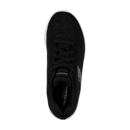 Skechers Damen Sneaker "Dynamight 2.0 Homespun", Gr. 42schwarz, wei&szlig;, Textil, Schuhe, Trainingsschuh, Laufschuh, Schn&uuml;rschuh mit gepolstertem