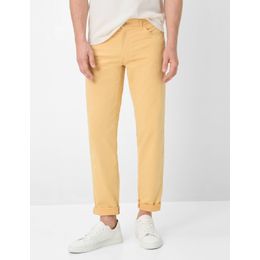 Brax Herren Five-Pocket-Hose Style CADIZ SUNRISE, gelb, Gr. 44/32