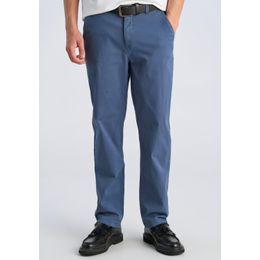 LINDBERGH Herren Chinos "Chinos Relaxed Loose Fit", blau, Gr. 31, unifarben, Obermaterial: 98% Baumwolle, 2% Elasthan, Hosen