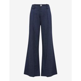 Brax Damen Palazzohose Style MARLENE NAVY, dunkelblau, Gr. 40