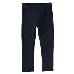 STACCATO M&auml;dchen Thermoleggings, blau, Basic, Gr. 116, Oberstoff: 65% Polyester, 30% Baumwolle, 5% Elasthan., Hosen, gef&uuml;ttert