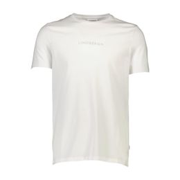 LINDBERGH Herren Kurzarmshirt "T-Shirt (Kurzarm) Relaxed Fit", wei&szlig;, Gr. XL, unifarben, Obermaterial: 100% Baumwolle, Shirts
