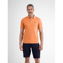 Lerros Herren Poloshirt "Herren Poloshirt, tonal gestreift", orange, Gr. XL, 100% Baumwolle, Shirts