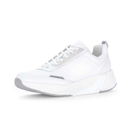 Gabor Damen Sneaker "Sneaker low", Gr. 40, wei&szlig;, Schuhe