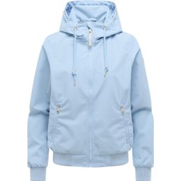 Ragwear Damen Outdoorjacke "Oggie YOUMODO", blau, Basic, Gr. 5XL, Obermaterial: 100% Polyester. Innenfutter: 100% Polyester, Jacken, Wasserdichte und