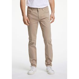 LINDBERGH Herren 5-Pocket-Hose "5-Pocket Hosen Tapered Fit", beige, Gr. 34, unifarben, Obermaterial: 97% Baumwolle, 3% Elasthan, Hosen