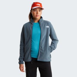 The North Face Damen Fleecejacke "W GLACIER FLEECE JACKET"granite grau, Gr. L, Fleece, Obermaterial: 100% Polyester, Jacken, f&uuml;r Erwachsene,