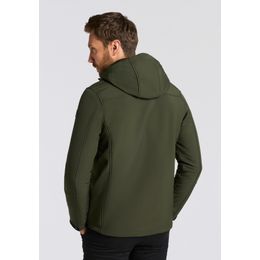 Killtec Herren Softshelljacke "KOW 79 MN SFTSHLL JCKT", gr&uuml;n, Gr. S, Softshell, Obermaterial: 92% Polyester, 8% Elasthan, Jacken, mit verstell- und