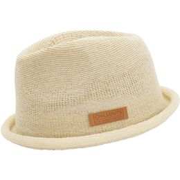 Chillouts Herren Trilby "Tocoa Hat", beige, Gr. L, unifarben, Feinstrick, Kunstfaser, H&uuml;te, schnelltrocknend, langlebig, Formbest&auml;ndig