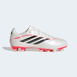 M&auml;dchen Fu&szlig;ballschuh "COPA PURE IV CLUB KIDS, FESTE/GEMISCHTE B&Ouml;DEN", adidas Performance, Gr. 38, wei&szlig;, Synthetik, Schuhe, f&uuml;r viele verschiedene
