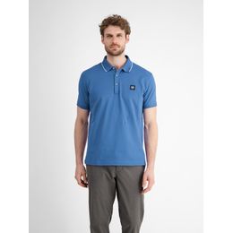 Lerros Herren Poloshirt "Poloshirt f&uuml;r Herren, sportiv und bequem", blau, Gr. S, 97% Baumwolle, 3% Elasthan, Shirts