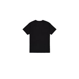 Herren T-Shirt "Basic T-Shirt BL Rubber", schwarz, Gr. XXXL, Alpha Industries, Obermaterial: 90% Baumwolle, 10% Polyester, Shirts