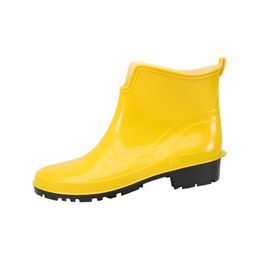 Bockstiegel Damen Stiefel "Stiefel Elke PVC Damen-Halbstiefel", Gr. 40, gelb, Obermaterial: 100% PVC PVC., Schuhe