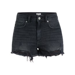 Roxy Damen Shorts "New Swell Denim", grau, Gr. 30, Obermaterial: 79% Walkfrottier, 20% Walkfrottier, 1% Elasthan;, Hosen