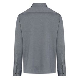BOSS Herren Businesshemd "JOE", grau, Gr. 39, unifarben, Web, Obermaterial: 55% Baumwolle, 45% Polyester, Hemden, mit Button-Down-Kragen, regular fit