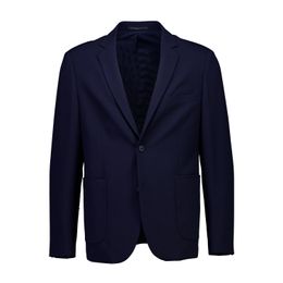 LINDBERGH Herren Anzugsakko "Sakko Relaxed Fit", blau, Gr. XL, Obermaterial: 65% Polyester, 31% Viskose, 4% Elasthan. Futter: 100% Polyester, Sakkos