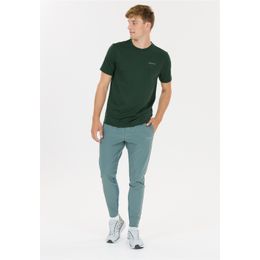 Endurance Herren Funktionsshirt "Vernon"dunkelgr&uuml;n, Gr. S, unifarben, 100% Polyester, Shirts, im funktionalen Design mit Quick Dry-Funktion