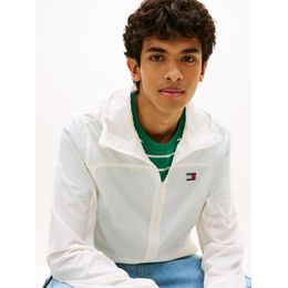 Tommy Jeans Herren Outdoorjacke "TJM OUTDOOR SHELL", wei&szlig;, Gr. XXL, unifarben, Web, Obermaterial: 100% Nylon, Jacken, Windsheeter Windjacke Packable
