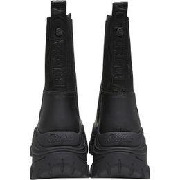 Buffalo Damen Stiefel "Buffalo lola chelsea", Gr. 41schwarz, Kunstfaser, unifarben, Schuhe