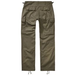 Brandit Damen Cargohose "Brandit Damen Ladies BDU Ripstop Trouser", gr&uuml;n, Gr. 31, 100% Baumwolle, Hosen