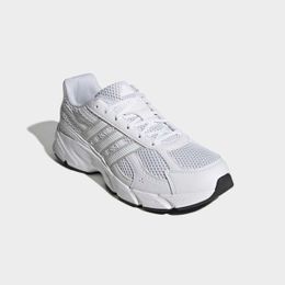 Herren Sneaker "TECHNOCHAOS 2000", adidas Sportswear, Gr. 39, wei&szlig;, Synthetik, Textil, Schuhe, inspiriert vom Design des adistar control