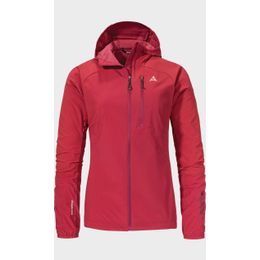 Sch&ouml;ffel SCH&Ouml;FFEL Damen Outdoorjacke "Hybrid Jk Style Mamry WMS", rot, Gr. 36, Oberstoff: 90% Polyester, 10% Elasthan; (Coating: Polyurethan); Oberstoff