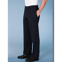 DANNECKER Herren Relaxhose, blau, Gr. 28, unifarben, 80% Polyacryl, 20% Baumwolle, Hosen