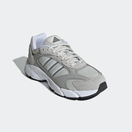 Damen Sneaker "CRAZYCHAOS 2000", adidas Sportswear, Gr. 37, grau, Leder, Synthetik, Textil, Schuhe, inspiriert vom Design des adistar control