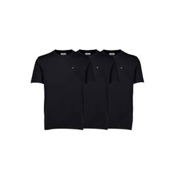 Bison Herren Kurzarmshirt "T-Shirt (Kurzarm) Comfort Fit"schwarz, Gr. XL, unifarben, Obermaterial: 100% Baumwolle, Shirts