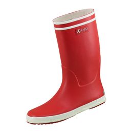 Aigle M&auml;dchen Gummistiefel "Regenstiefel Lolly-Pop rouge", Gr. 33, rot, Schuhe