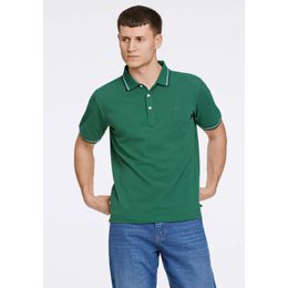 LINDBERGH Herren Poloshirt "Poloshirt Relaxed Fit", gr&uuml;n, Gr. S, unifarben, Obermaterial: 100% Baumwolle, Shirts