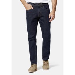 Stooker Men Herren 5-Pocket-Hose "Frisco Denim Straight Fit Jeans", blau, Gr. 38, Twill, 99% Baumwolle, 1% Elasthan, Hosen, Straight Fit Casual Clean