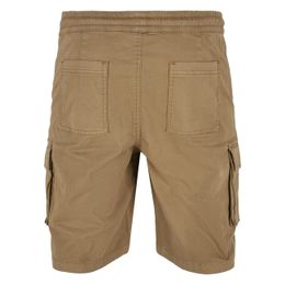 Urban Classics Herren Stoffhose "Urban Classics Herren Drawstring Cargo Shorts"schwarzsand, Gr. XL, unifarben, 98% Baumwolle, 2% Elasthan, Hosen