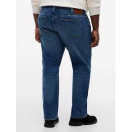 Tommy Hilfiger Big & Tall Herren Gerade Jeans "REGULAR MADISON", blau, Gr. 40, TOMMY HILFIGER BIG & TALL, unifarben, Denim/Jeans, Obermaterial: 99% Baumwolle, 1% Elasthan,