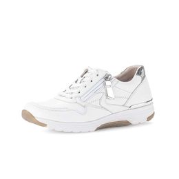 Gabor Damen Sneaker "Sneaker low", Gr. 40wei&szlig;, Schuhe