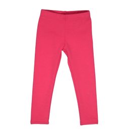 STACCATO M&auml;dchen Thermoleggingspink, Basic, Gr. 116, unifarben, Oberstoff: 65% Polyester, 30% Baumwolle, 5% Elasthan;, Hosen, gef&uuml;ttert