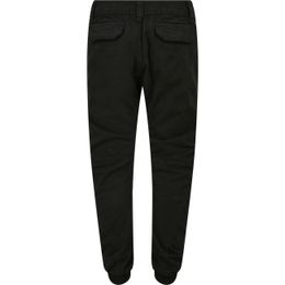 Urban Classics Jungen Stoffhose "Urban Classics Herren Boys Stretch Jogging Pants"schwarz, Gr. 122, unifarben, 98% Baumwolle, 2% Elasthan, Hosen