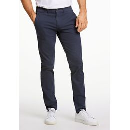 LINDBERGH Herren Chinos "Chinos Slim Fit", blau, Gr. 32, Obermaterial: 57% Baumwolle, 39% Polyester, 4% Elasthan, Hosen