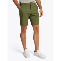 Tommy Hilfiger Herren Chinoshorts "BROOKLYN SHORT 1985", gr&uuml;n, Basic, Gr. 32, Stoff, Obermaterial: 97% Baumwolle, 3% Elasthan, Hosen, in klassischem