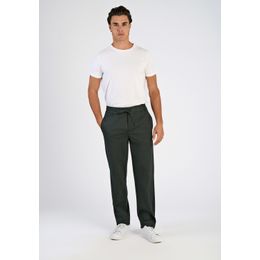 LINDBERGH Herren Stoffhose "Stoffhose Relaxed Fit", gr&uuml;n, Gr. L, meliert, Obermaterial: 75% Polyester, 22% Viskose, 3% Elasthan, Hosen